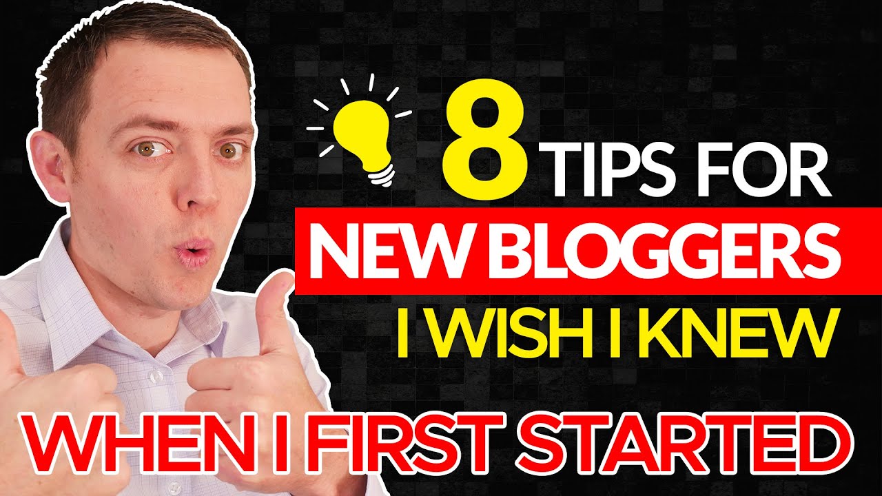 8 Tips for New Bloggers I Wish I Knew When I First Started!