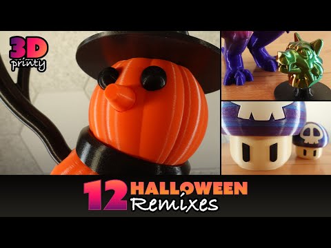 Bobblehead Monsters by 3d-printy - Thingiverse