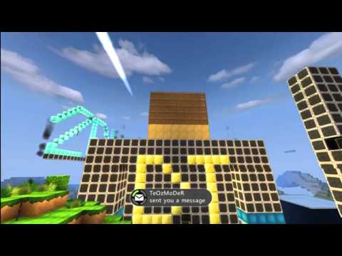 Fortress Craft Gameplay Pixel Art 3D DJ Keemstar Statue!
