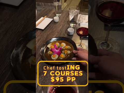 Best Chef Tasting menu under $95 in Las Vegas Japaneiro Asian Infusion