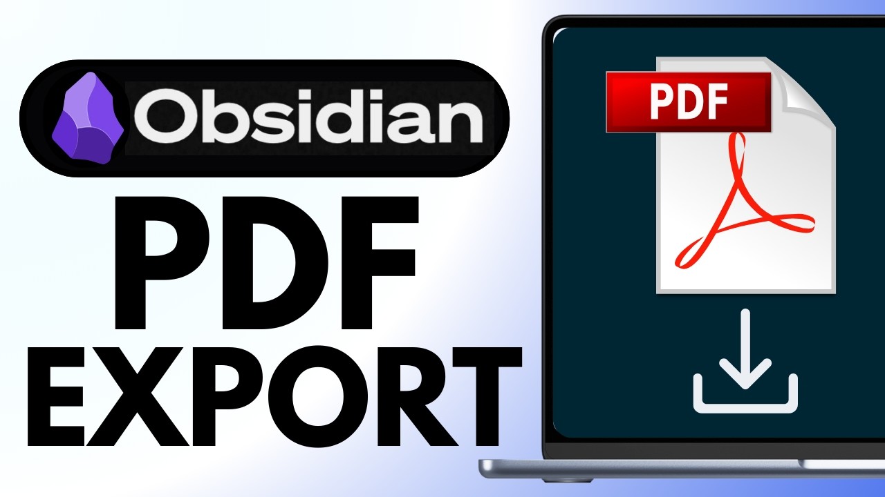 How to Export Obsidian Notes to PDF