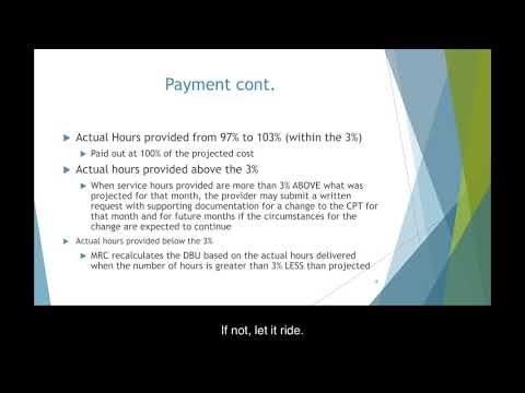 Monthly Rate Calculator Recorded Webinar - Part 7