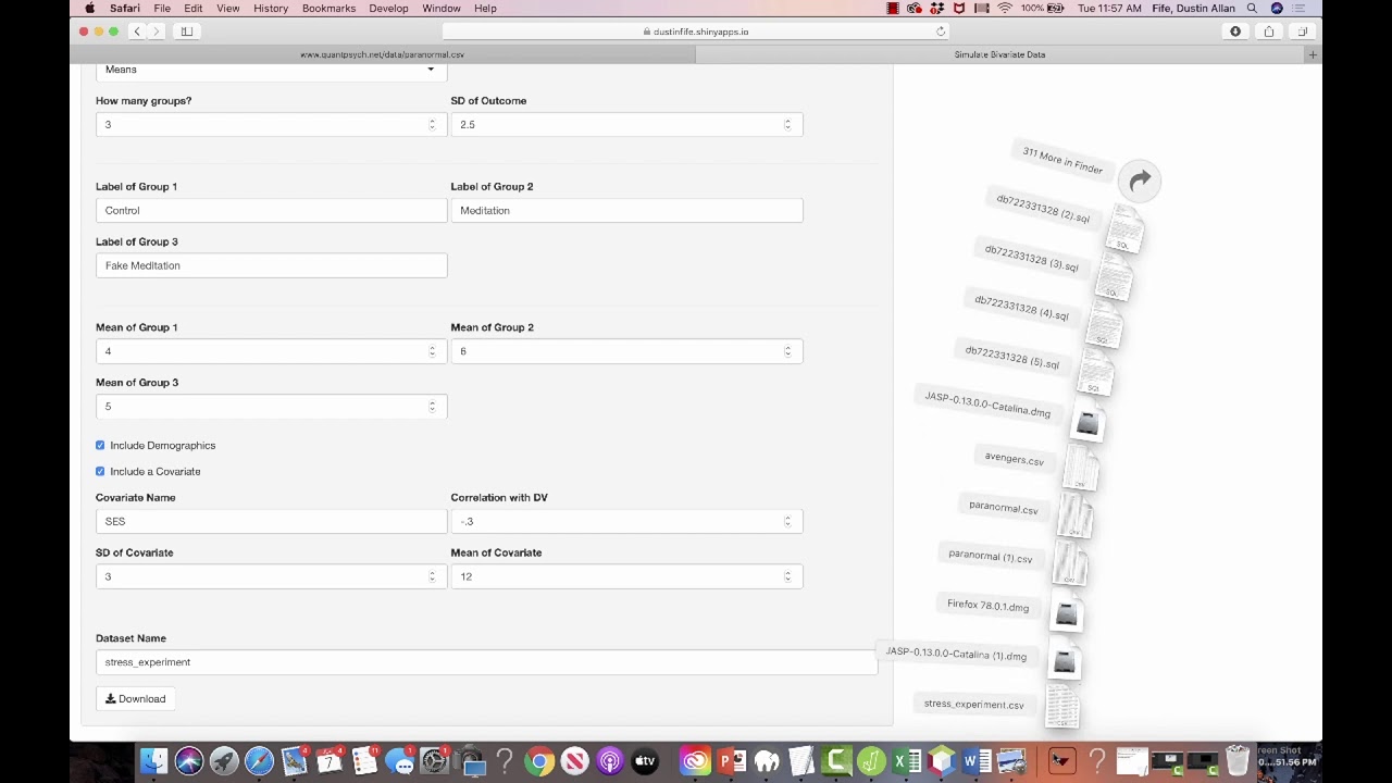 The Data Simulator!