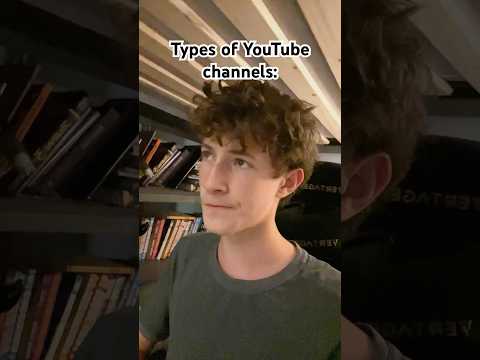 Types of YouTube channels