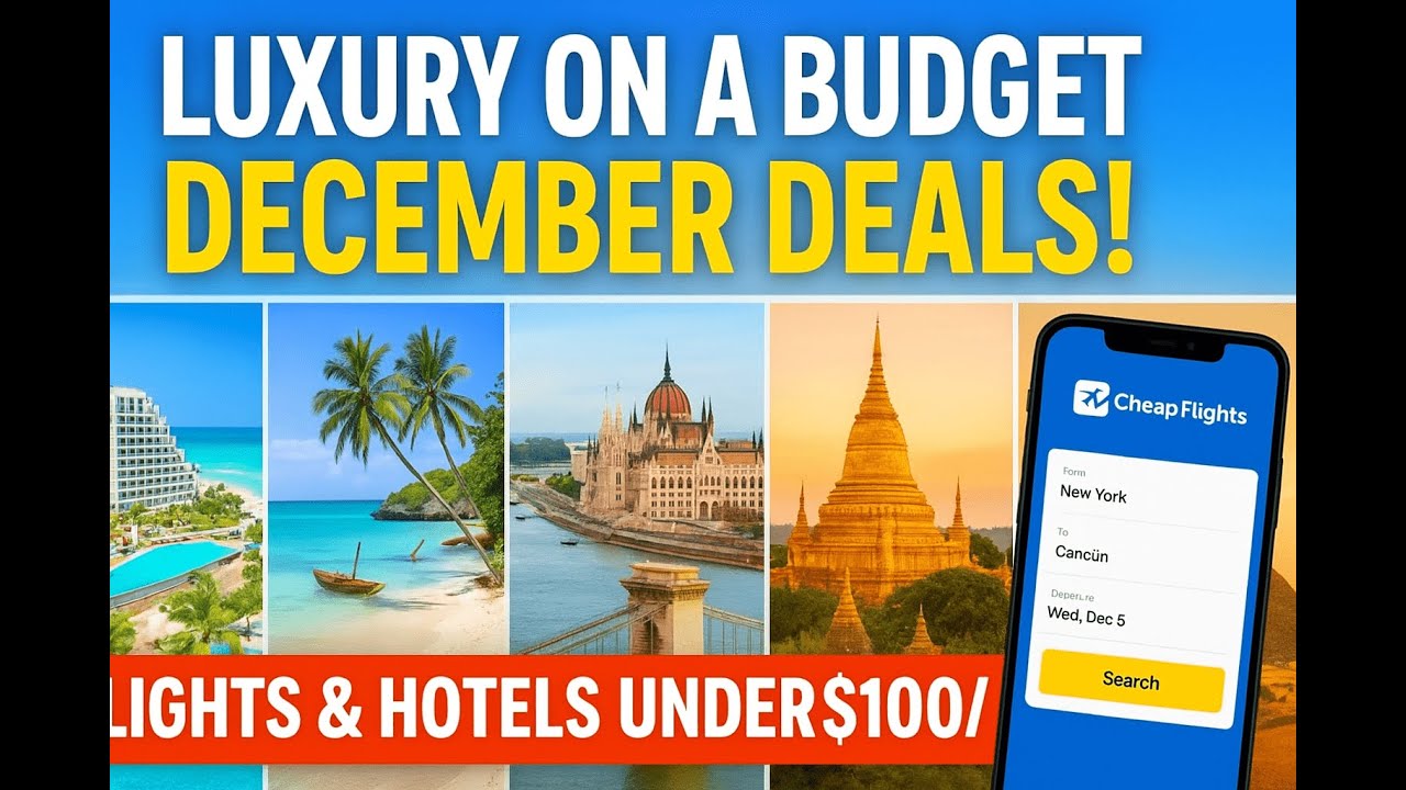 Luxury on a Budget: Best Affordable December Destinations | Cheap Flights & Hotels