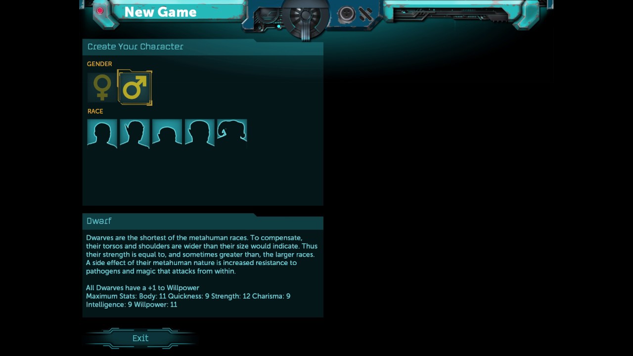 Let's Play Shadowrun Returns Part 1: Character Creation & Basics