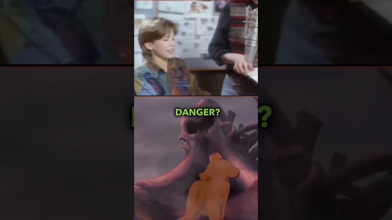 The Lion King (1994) - Jonathan Taylor Thomas (behind the voice) #shorts