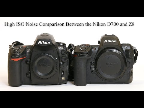 Nikon Z8 vs D700: High ISO noise comparison (1695)
