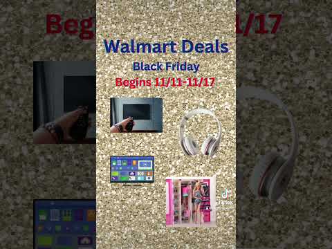 Walmart Black Friday Deals are Coming soon! November 11-17 #ad