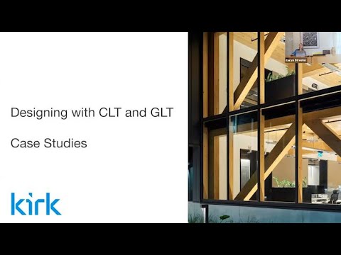 Spotlight on Timber - Designing with CLT and GLT - Case Studies