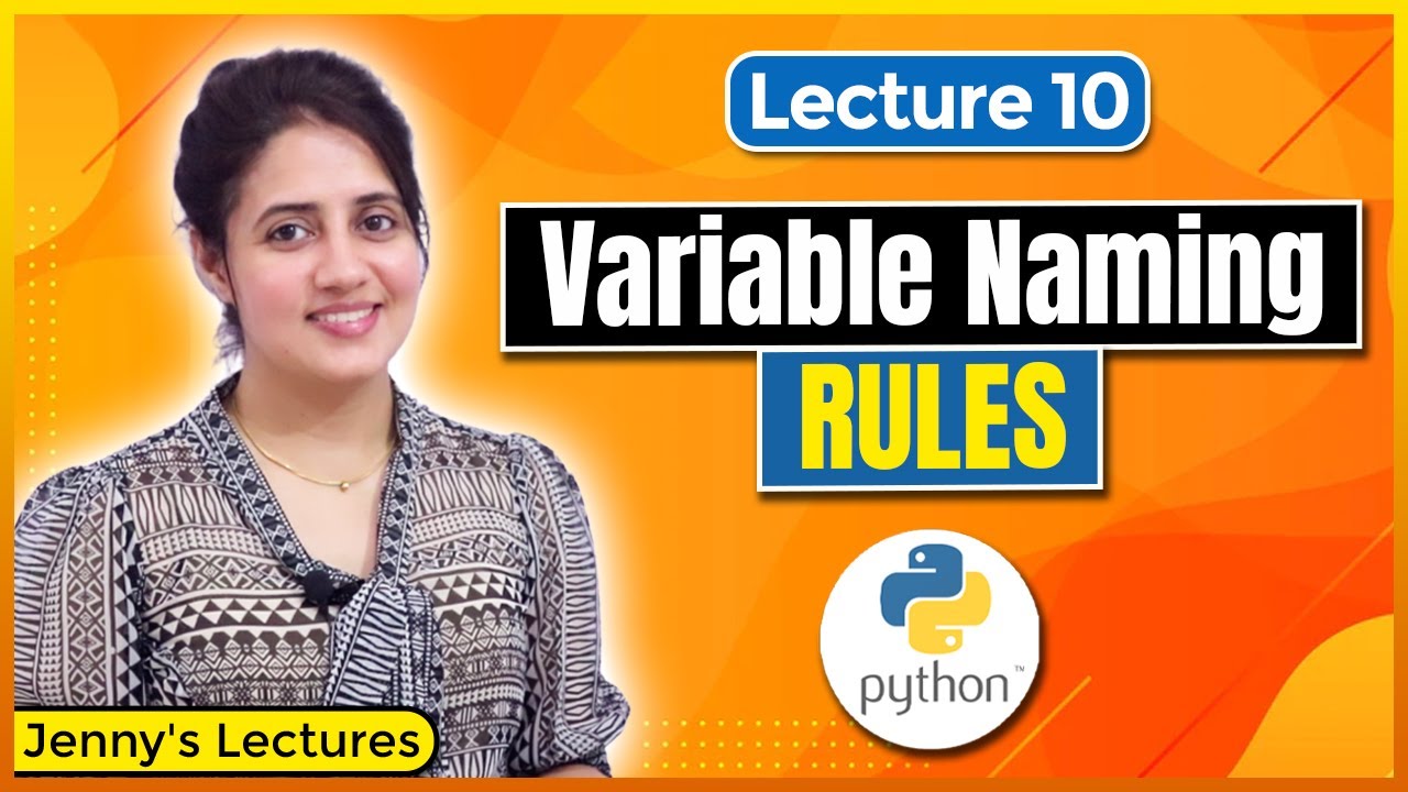 P_10 Variable Naming Rules in Python | Python Tutorials for Beginners
