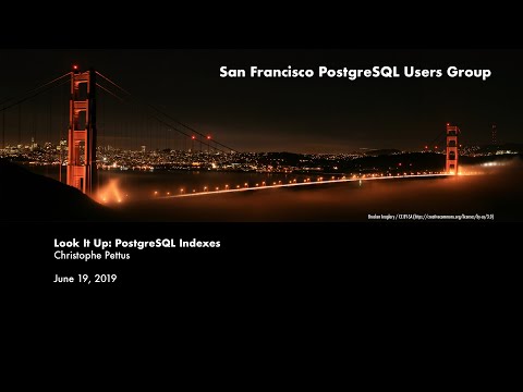 Look It Up: PostgreSQL Indexes
