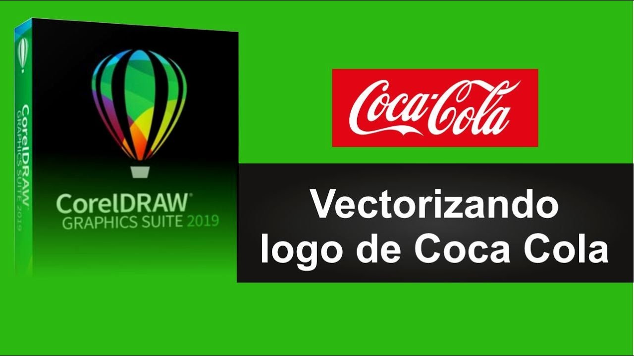 Vectorizando Logo de Coca Cola | Corel Draw
