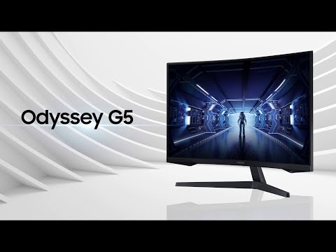 Samsung Odyssey G5 Curved 86.4 cm (34 inch) Curved WQHD VA Panel with ...