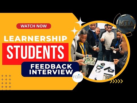 Technical Support NQF 4 | Learnership Students | Feedback Interview 2023 | MTA Training Academy
