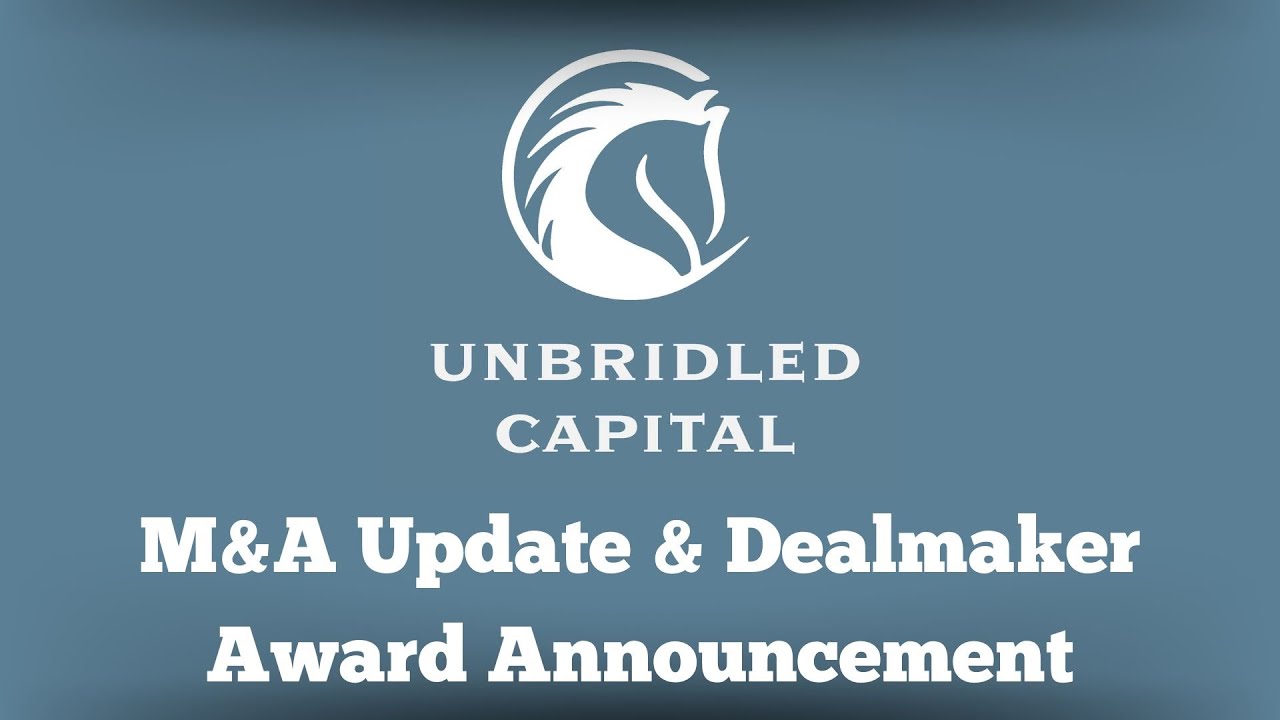 M&A Update & Dealmaker Award Announcement