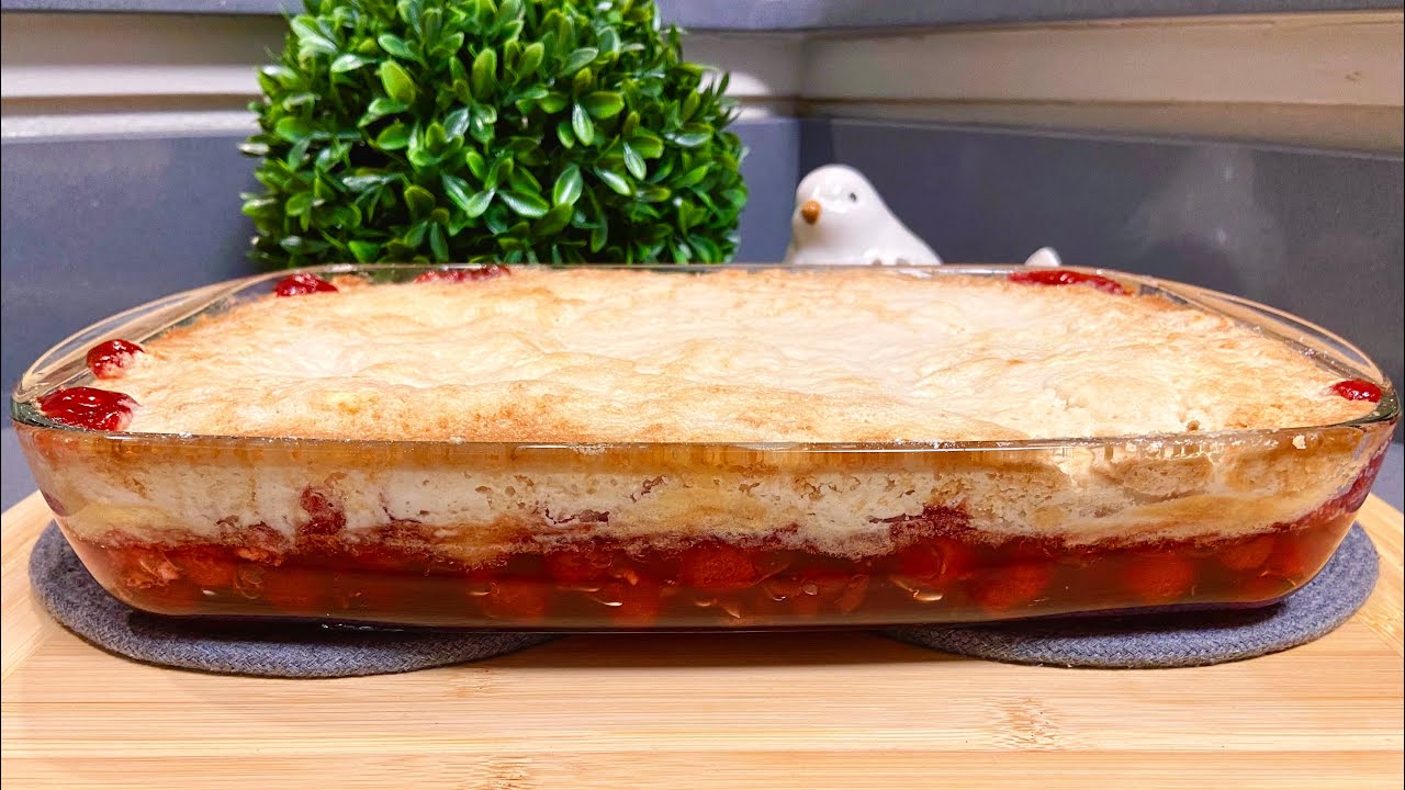 CHERRY CHEESECAKE DUMP CAKE: Easy Dessert Recipe