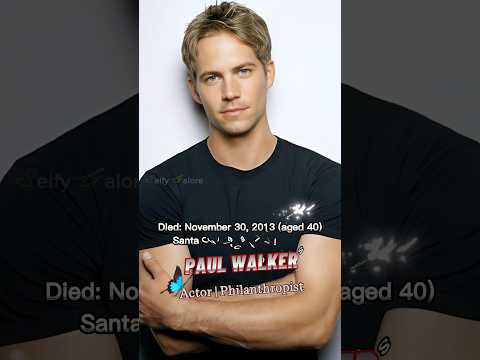 We will never forget him, being a good samaritan to all those in need #paulwalker #actor