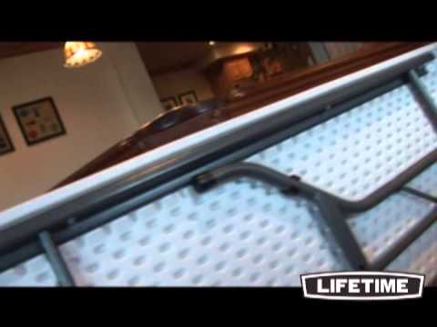 Lifetime 8-Foot Folding Table - Multiple Models - Lifetime Features and Benefits (French)