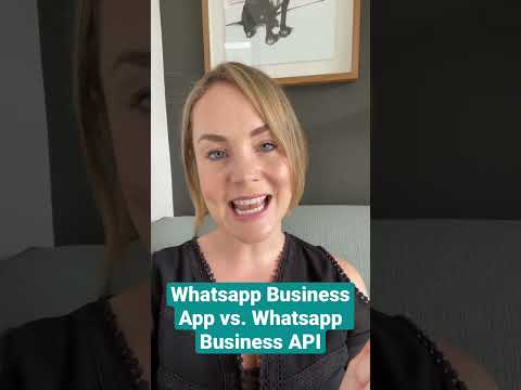 Whatsapp Business App vs. Whatsapp Business API #whatsapp