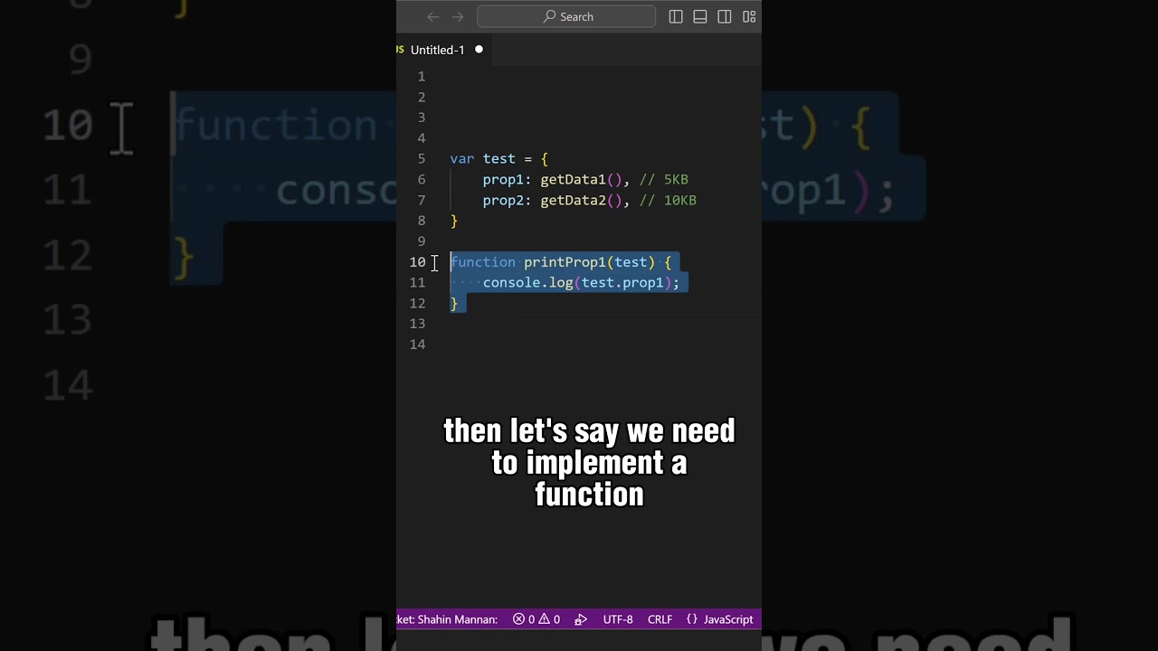 Memory leaks - limit object references (Javascript)