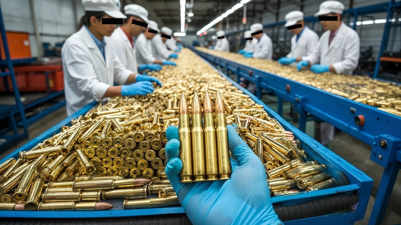 How Bullets Are Made – Ammunition Factory Process