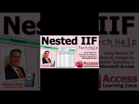 Using Nested IIF Functions to Categorize Customer Spending in Microsoft Access #msaccess