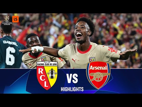 Lens vs Arsenal | 2-1 | UEFA Champions League Highlights | LiveScore