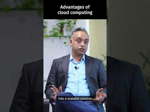 Benefits of using the cloud