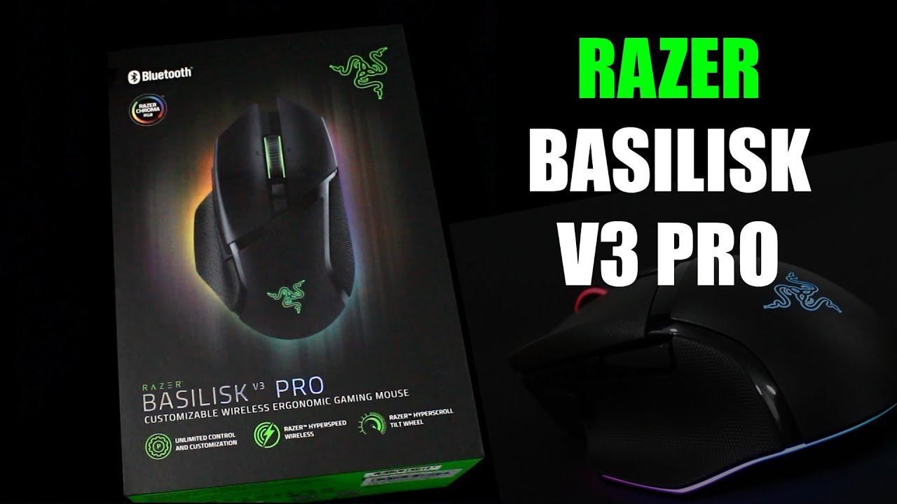 Chuột game không dây Razer Basilisk V3 Pro Ergonomic Wireless (USB/RGB ...