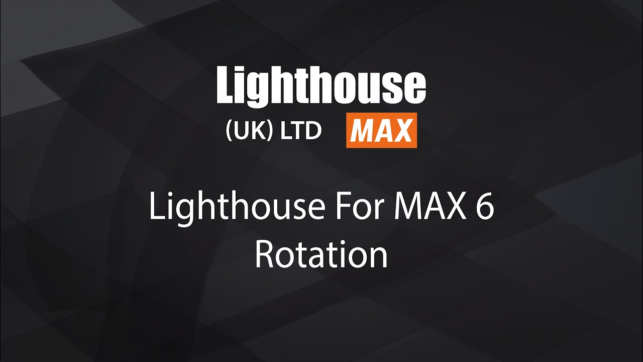 Lighthouse CPM-100 Rotation