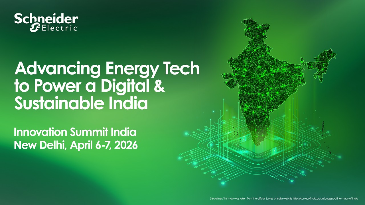 Innovation Summit India Plenary: Keynote Session | Schneider Electric