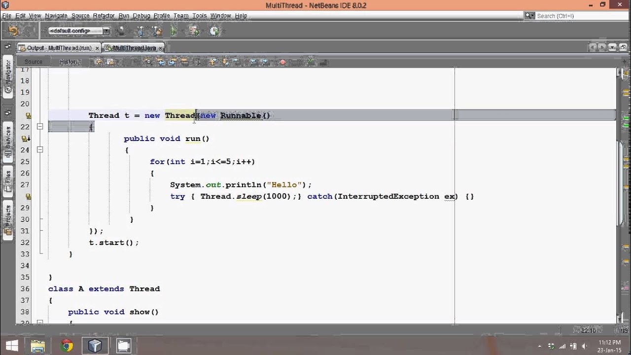 MultiThreading in Java with Lambda Expression part 3