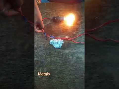 Metals are good conductor: Experiment