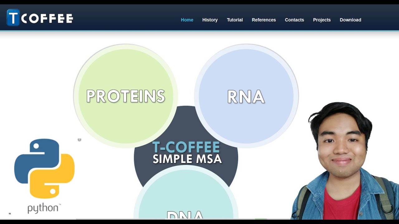 Covid19  Multiple Sequence Alignments and Trees TCoffee  by using Biopython in Python