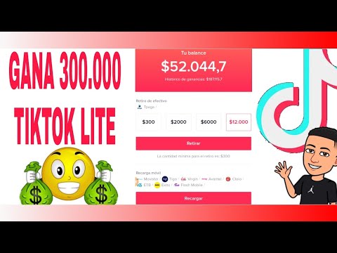 GANA 300.000 EN COLOMBIA SIN INVERSIÓN ( GENERA INGRESOS CON TIKTOK LITE )