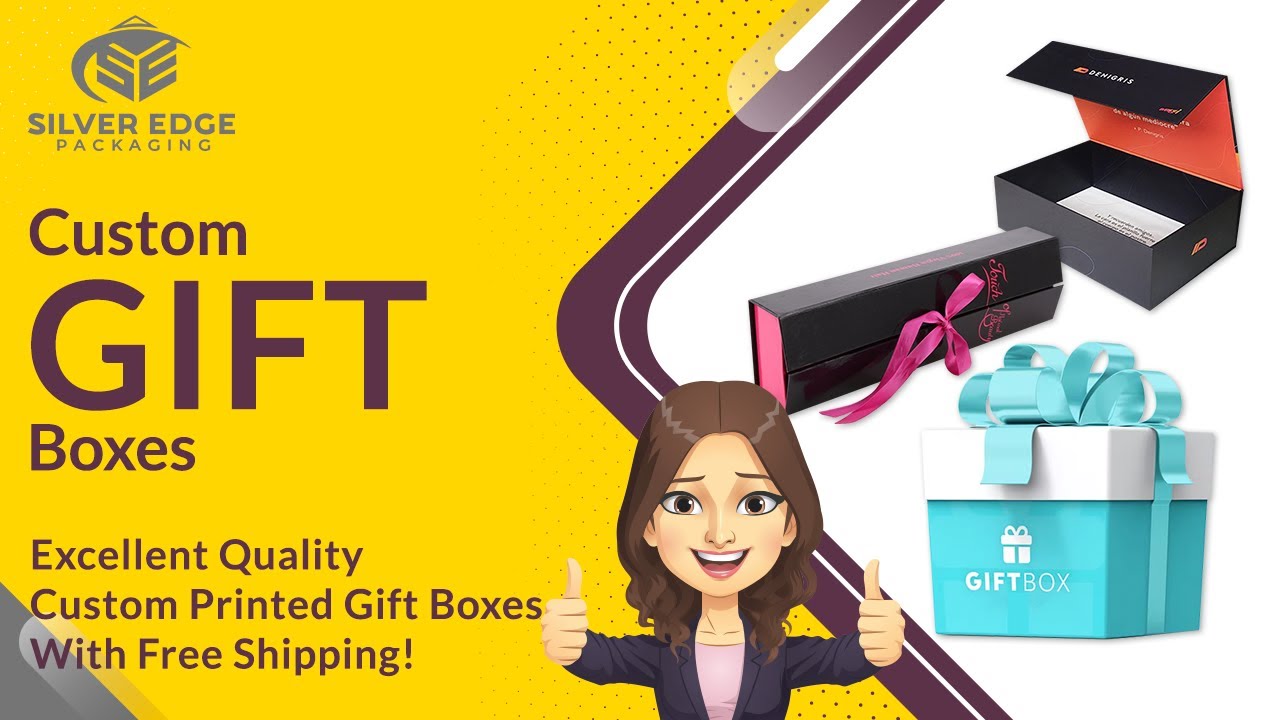 Gorgeous Packaging of Gift Items to Your Customers For Brand Promotion | Custom Gift Boxes