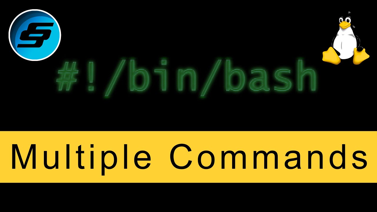 Multiple Commands - Bash Scripting