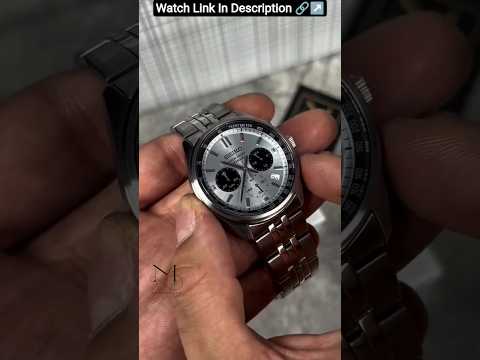Seiko Chronograph White Luxurious Elegant Men's Watch #luxurywatchesformen #elegantwatches #seiko
