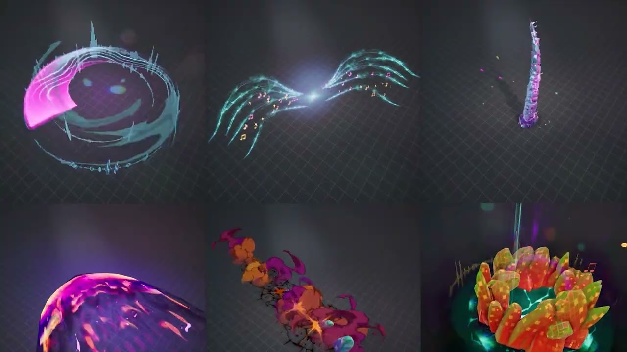 Stylized Magical Music VFX Pack