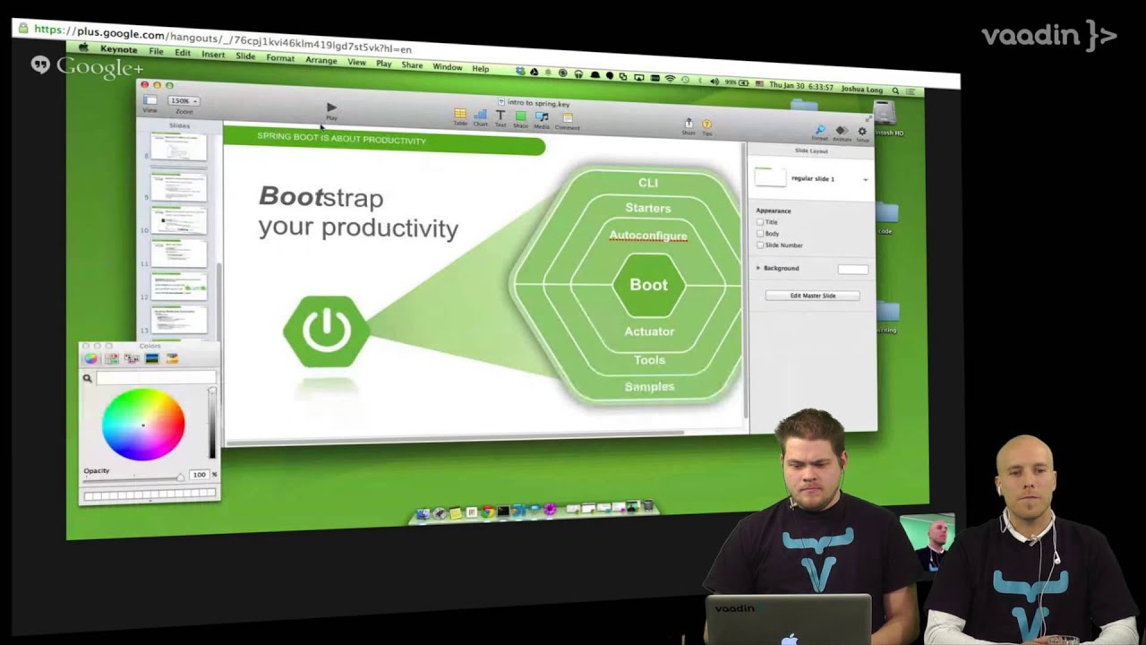 Vaadin Spring Best Practices Webinar