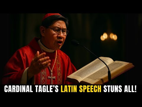 Tagle Gives Mysterious SPEECH in Latin – Interpreters Stunned!