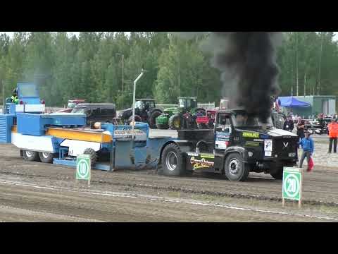 HankaMan. Tractor Pulling 28.6.2025 Lievestuore.Modifield/Race Trucks 6800kg/Race Trucks 8000kg
