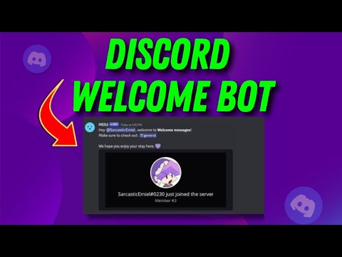 How To Add A Welcome Bot To Discord Server 2025 (EASY METHOD)