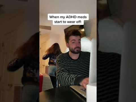 When my ADHD meds start to wear off #adhd #shorts