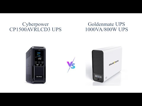 CyberPower CP1500AVRLCD3 vs GOLDENMATE UPS 1000VA/800W 🥊 | Comparison & Review