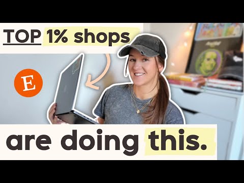 I Studied the Top 1% Etsy Shops & Here are 5 things they’re doing differently