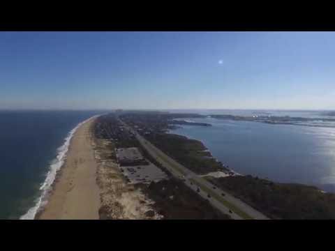 Flying my drone over Fenwick Island, DE