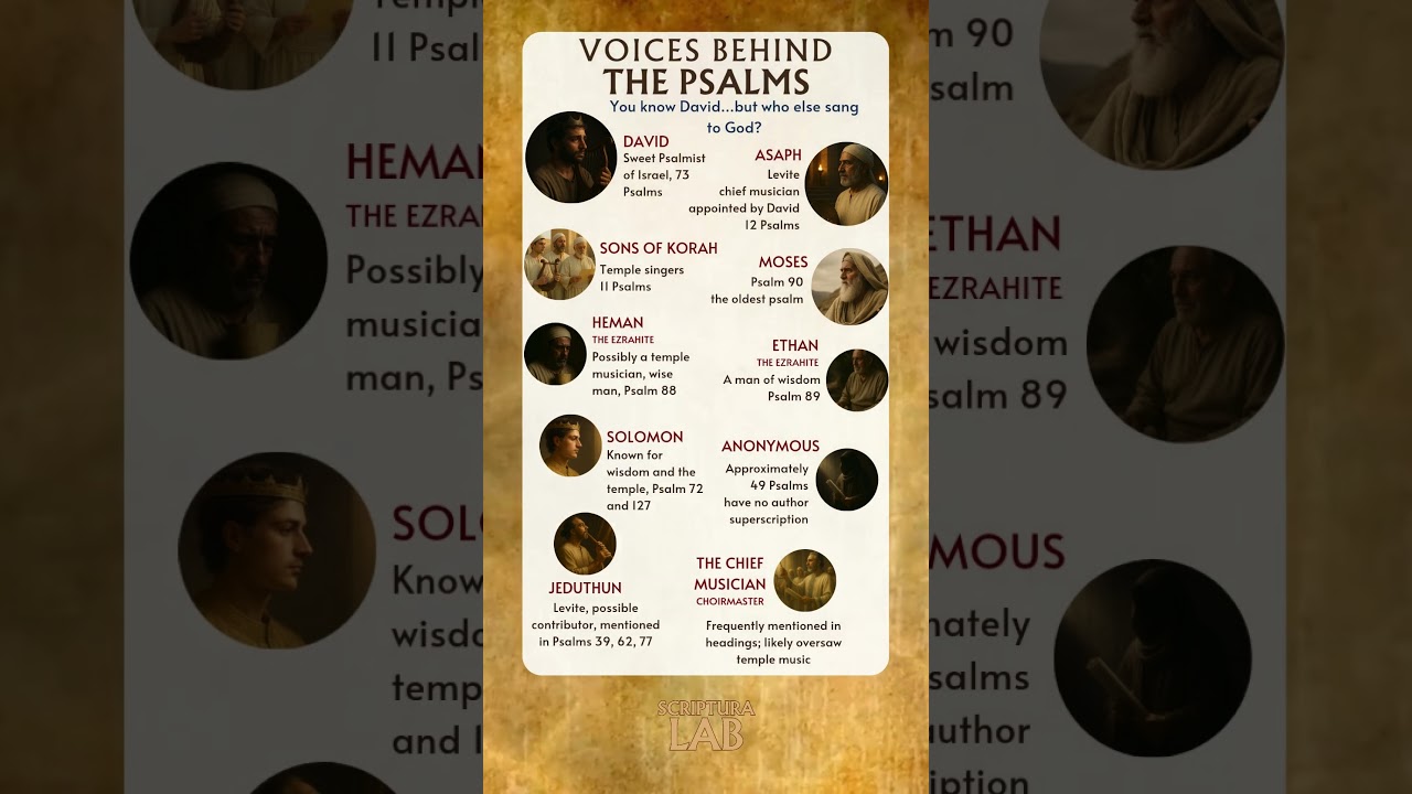 Who Wrote the Psalms? (Hint: It Wasn’t Just David)