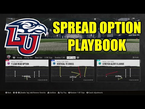 Liberty Spread Option Playbook Guide | College Football 25